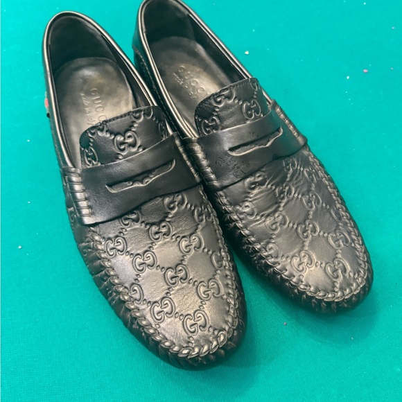 Gucci | Shoes | Gucci Mens Loafers Drivers Leather | Poshmark